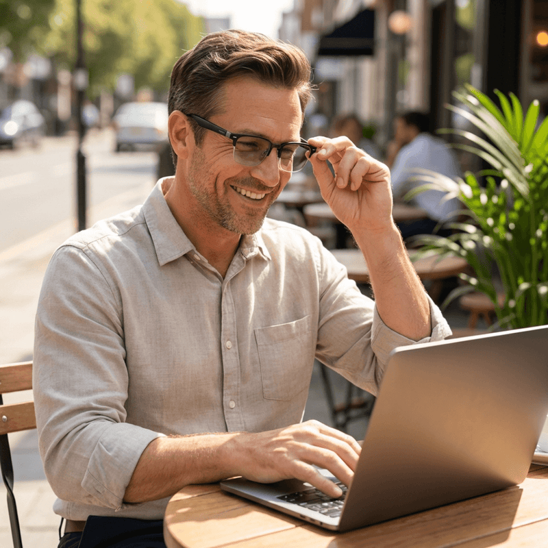 SmartVision™ AI-Powered Adaptive Glasses — Bruxsy